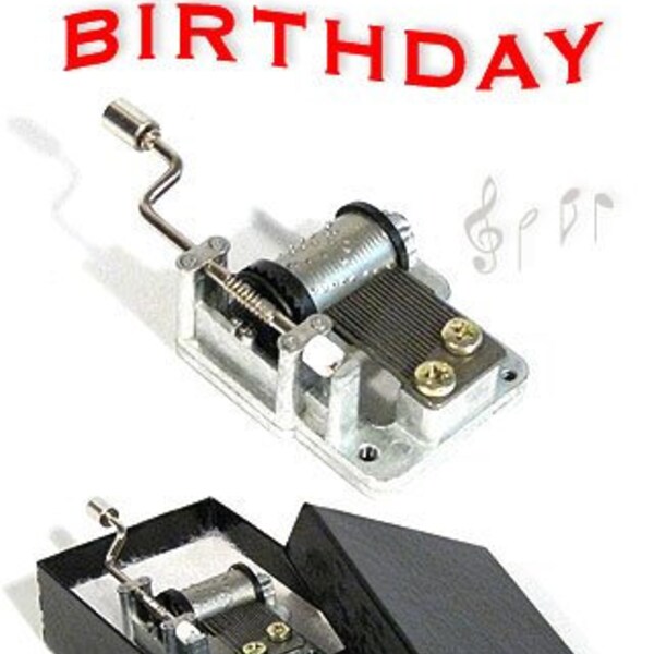 Hand Crank Music Box - Etsy