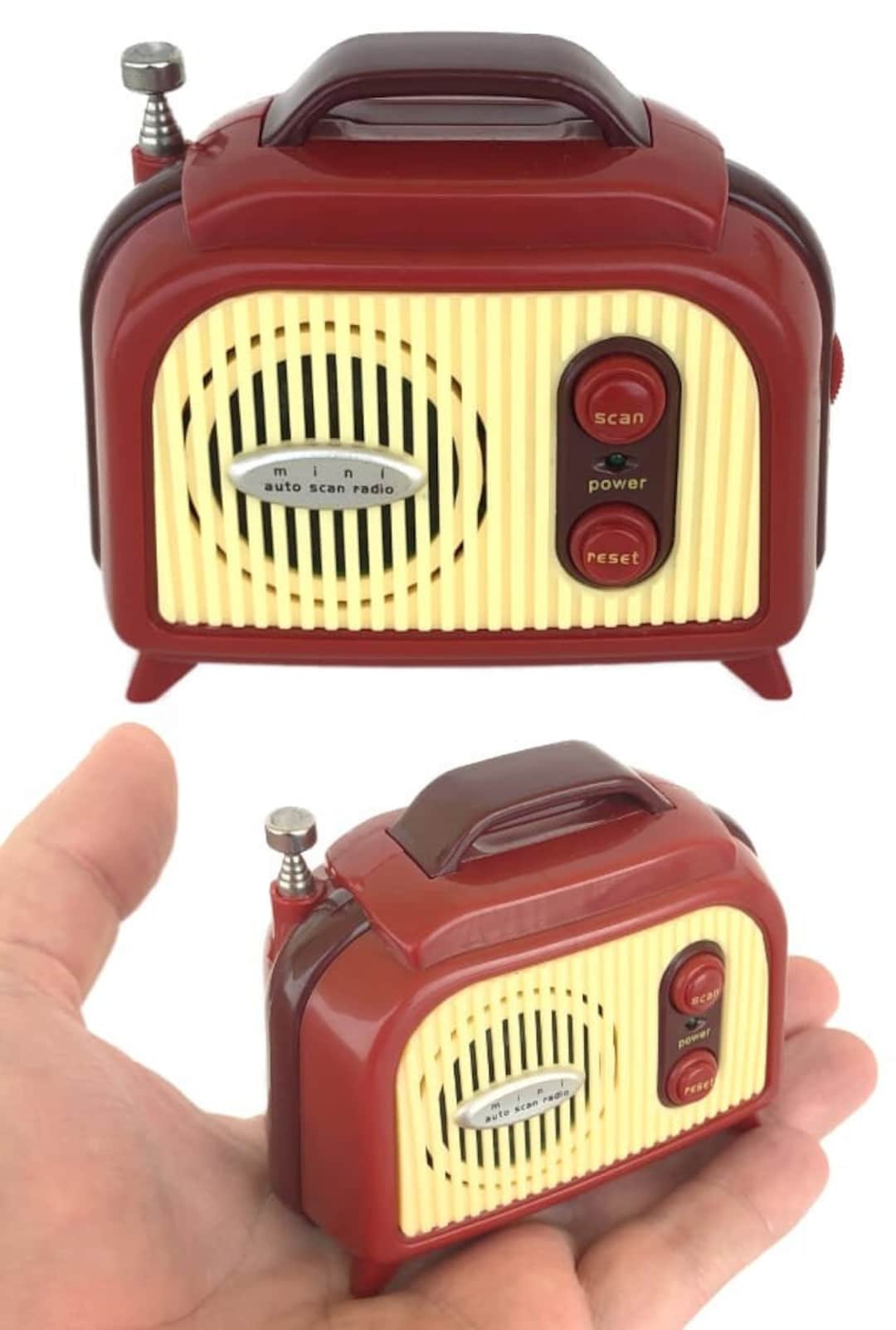 Retro Radio Worlds Smallest Art Deco Bakelite - Etsy