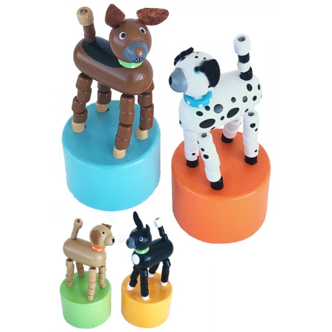 Dog Thumb Puppet Includes One Thumb Puppet assorted Colors Randomly ...