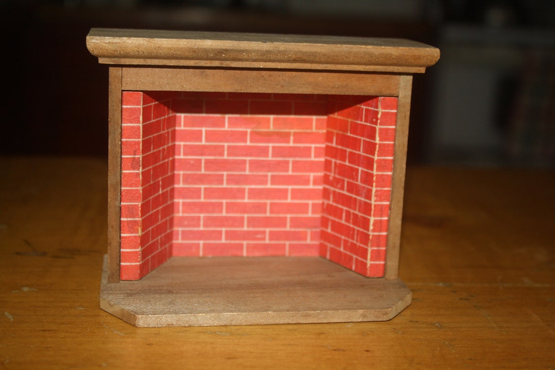 Beautiful Vintage Antique German Fireplace, Like Schoenhut - Etsy