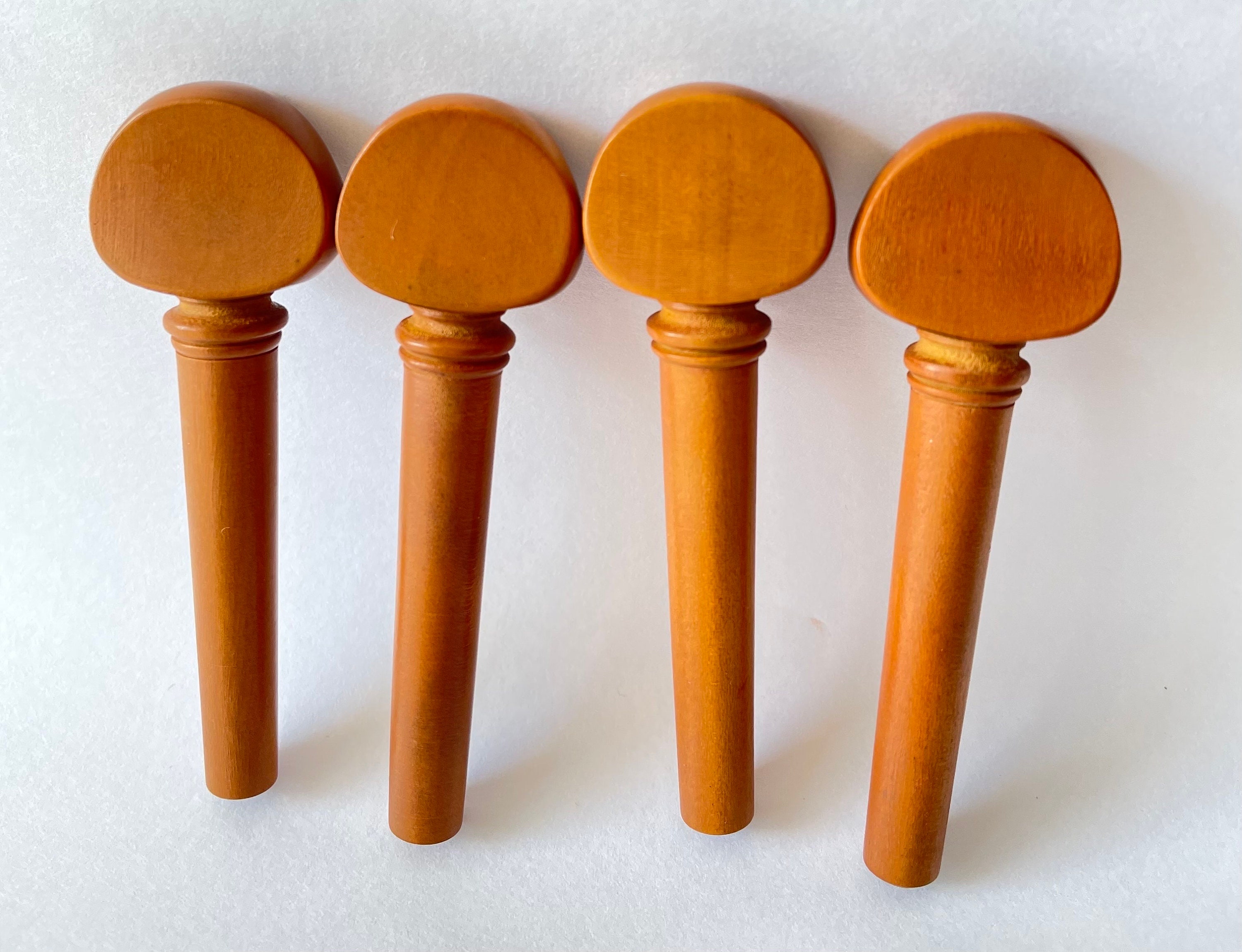 4/4 Violin Set 4 Pegs of Indian Boxwood Violin Viola Parts and Supplies ...