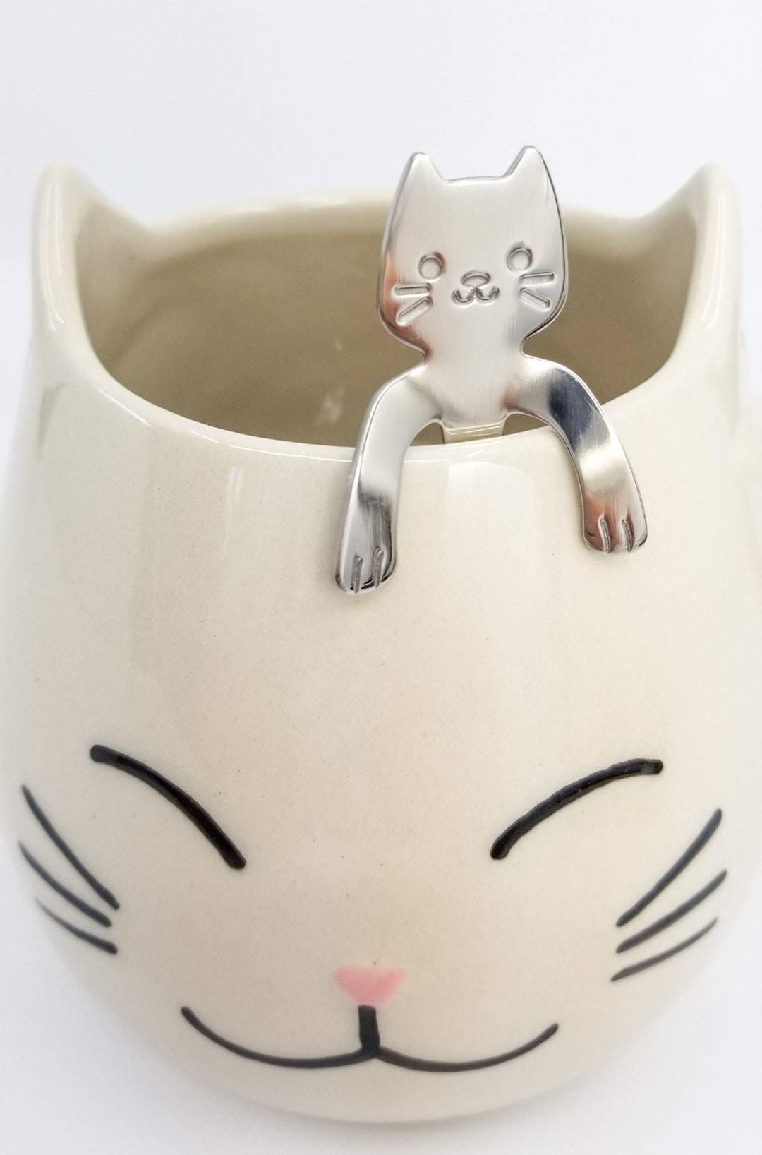 Personalized Cat Spoon for Mugs | Purrfect Kit Tea | Stirring Spoon Tea ...