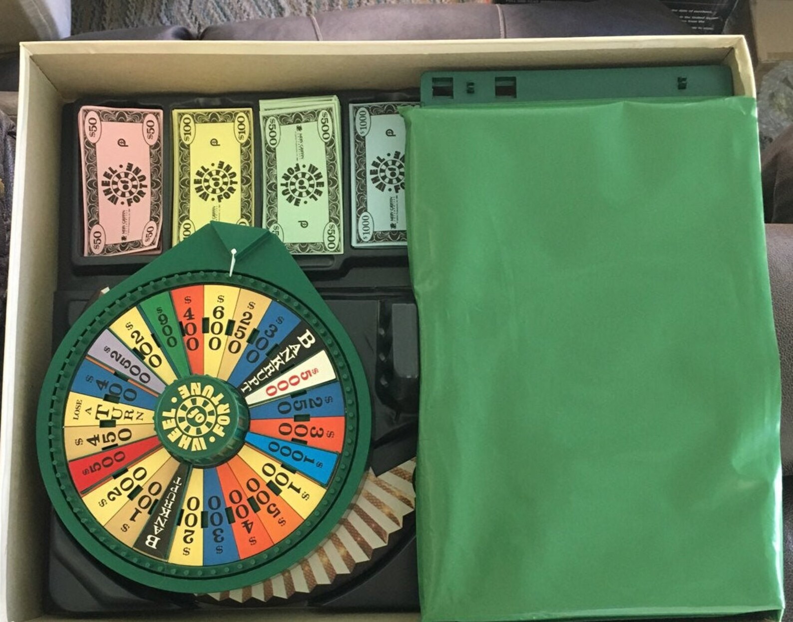 Wheel of Fortune 1985 Board Game - Etsy