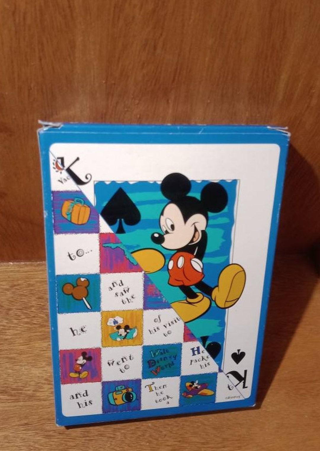 Jumbo Disney Playing Cards - Etsy