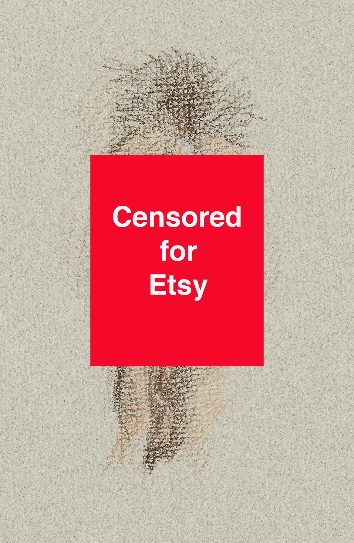 Erotic Art Pussy Colored Pencil Drawing High Resolution Etsy 日本