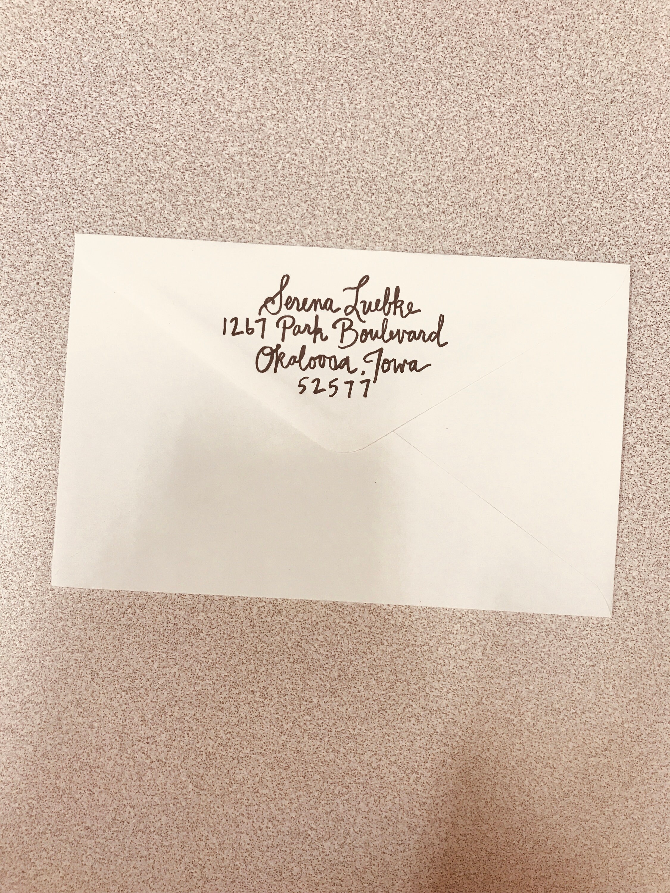 Handwritten Calligraphy Envelopes - Etsy