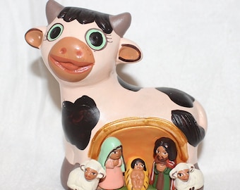 Nativity Cow - Etsy