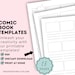 Comic Book Printable Templates | Create Your Own Comic | Instant ...