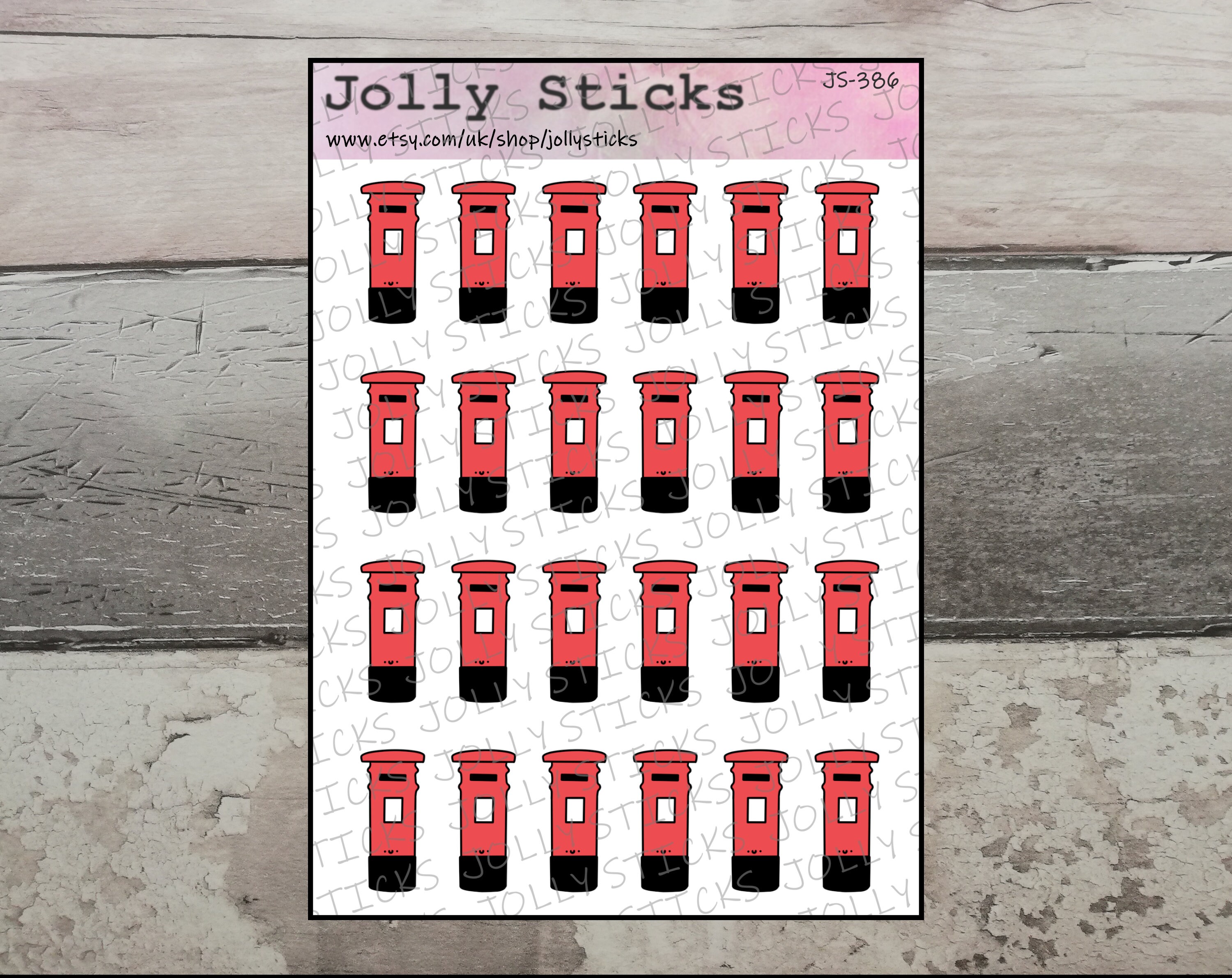 Letterbox Stickers Post Box Stickers Stickers Planner | Etsy
