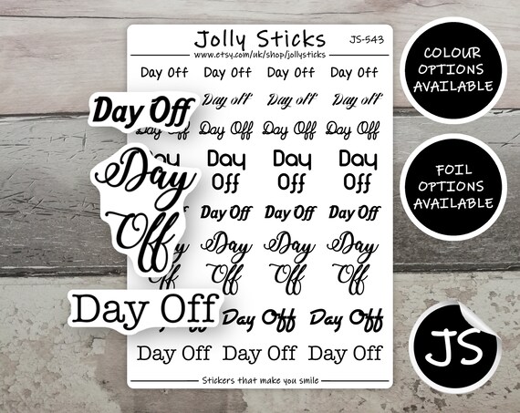 Scrapbooking Paper, Party & Kids Day off stickers No School Teacher ...