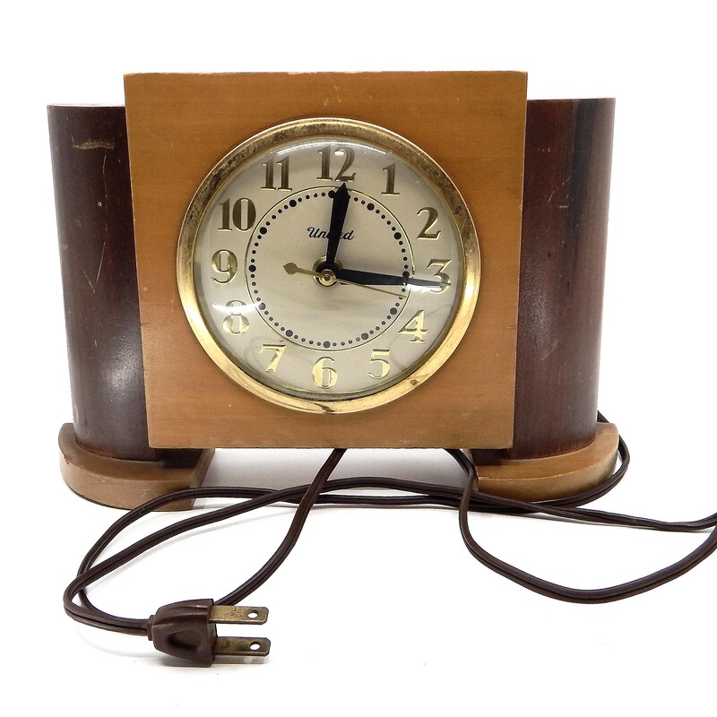 Vintage Desk Clock - Etsy