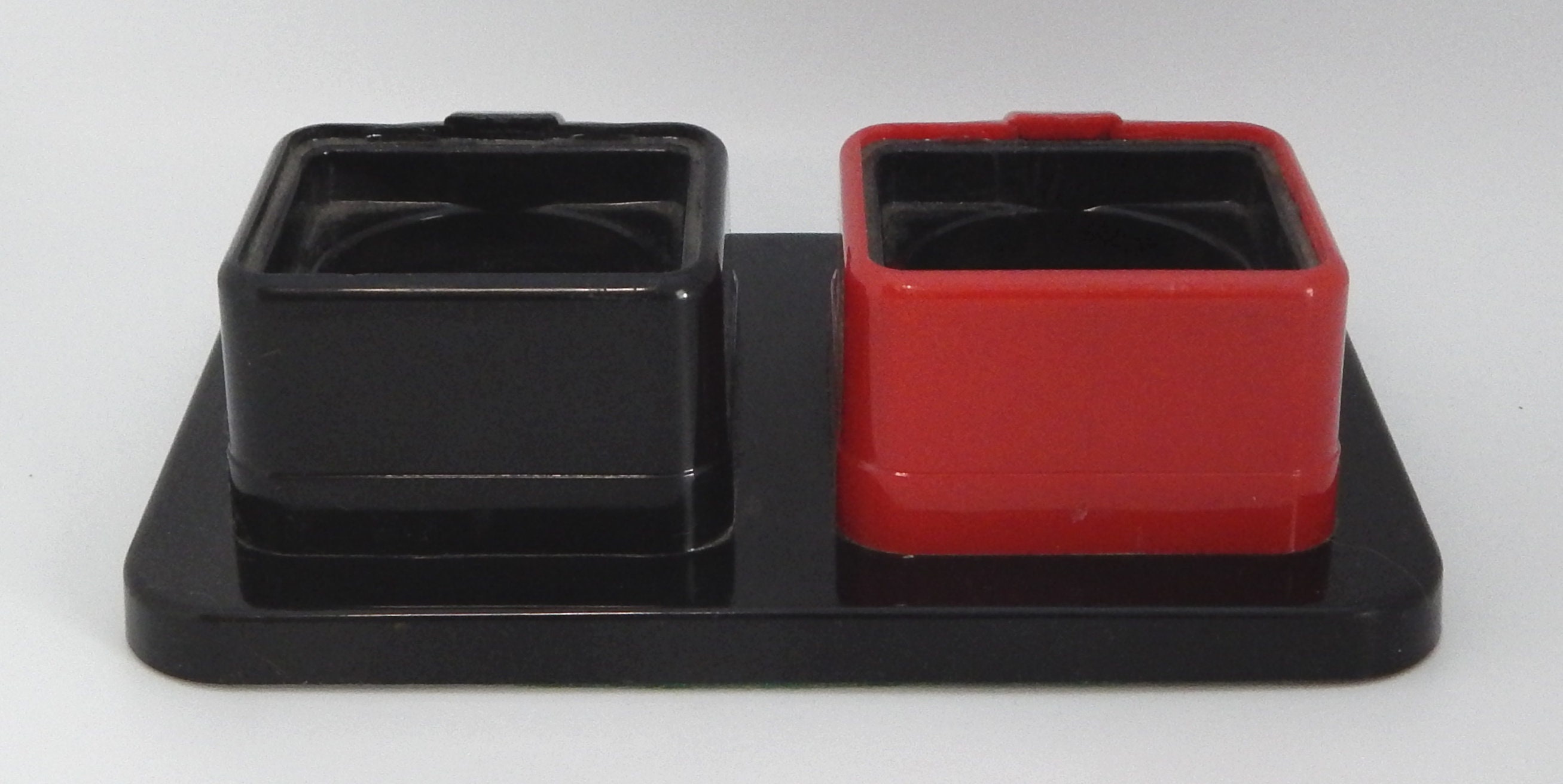 Red and Black Bakelite Inkwell and Pen Holder - Etsy