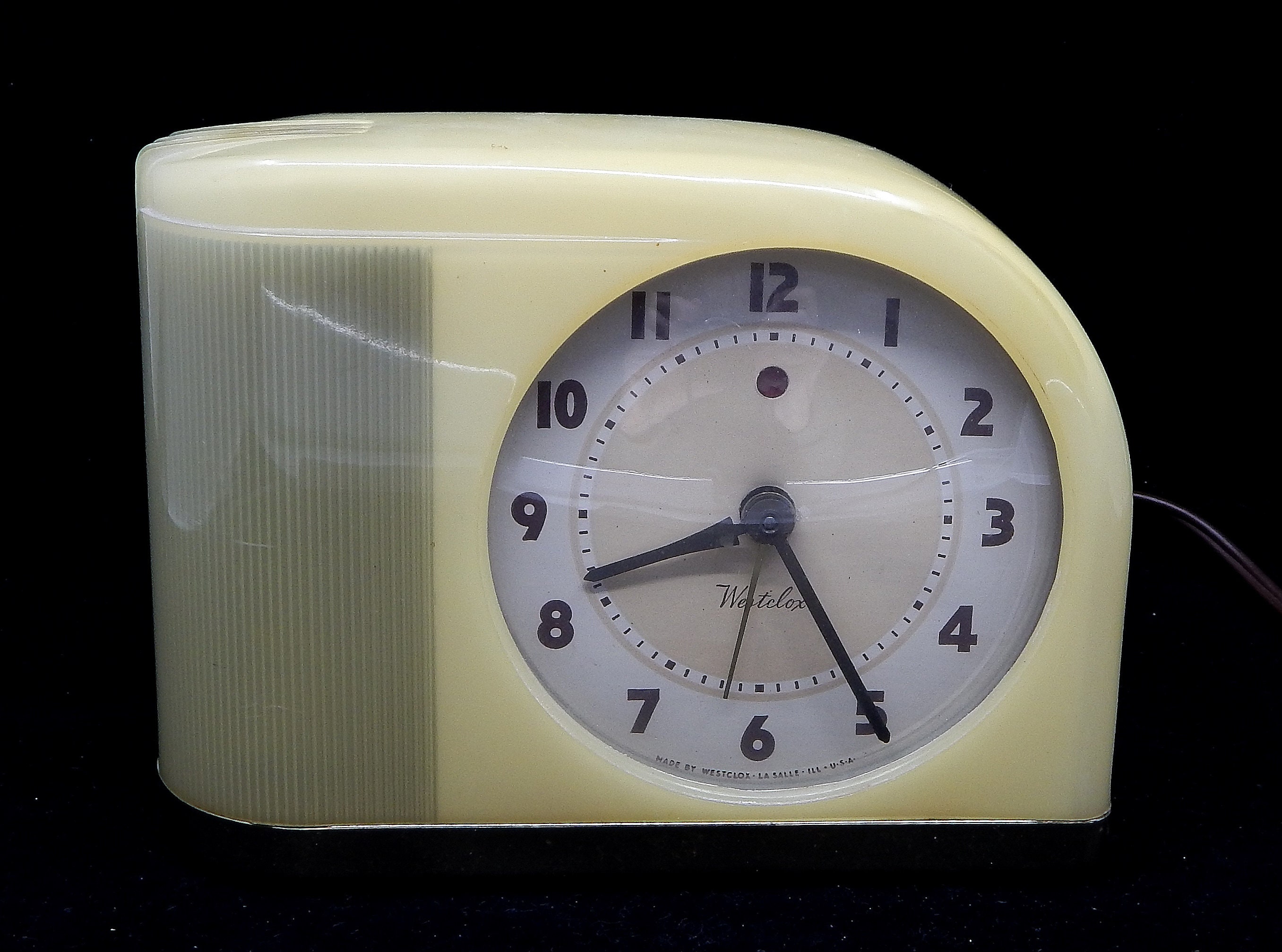 Vintage Westclox Moonbeam Clock - Etsy