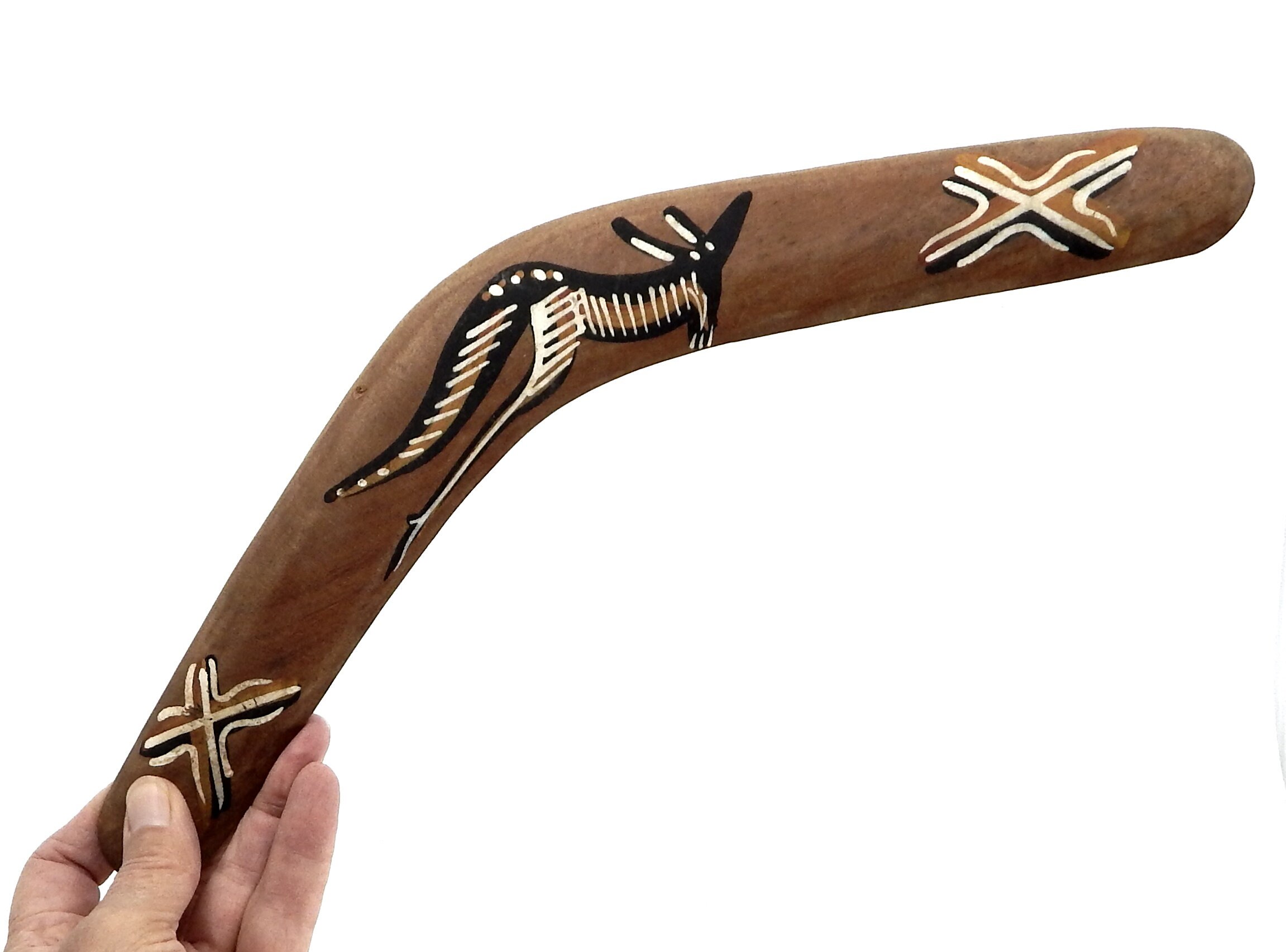 Traditional Wooden Australian Boomerang - Etsy