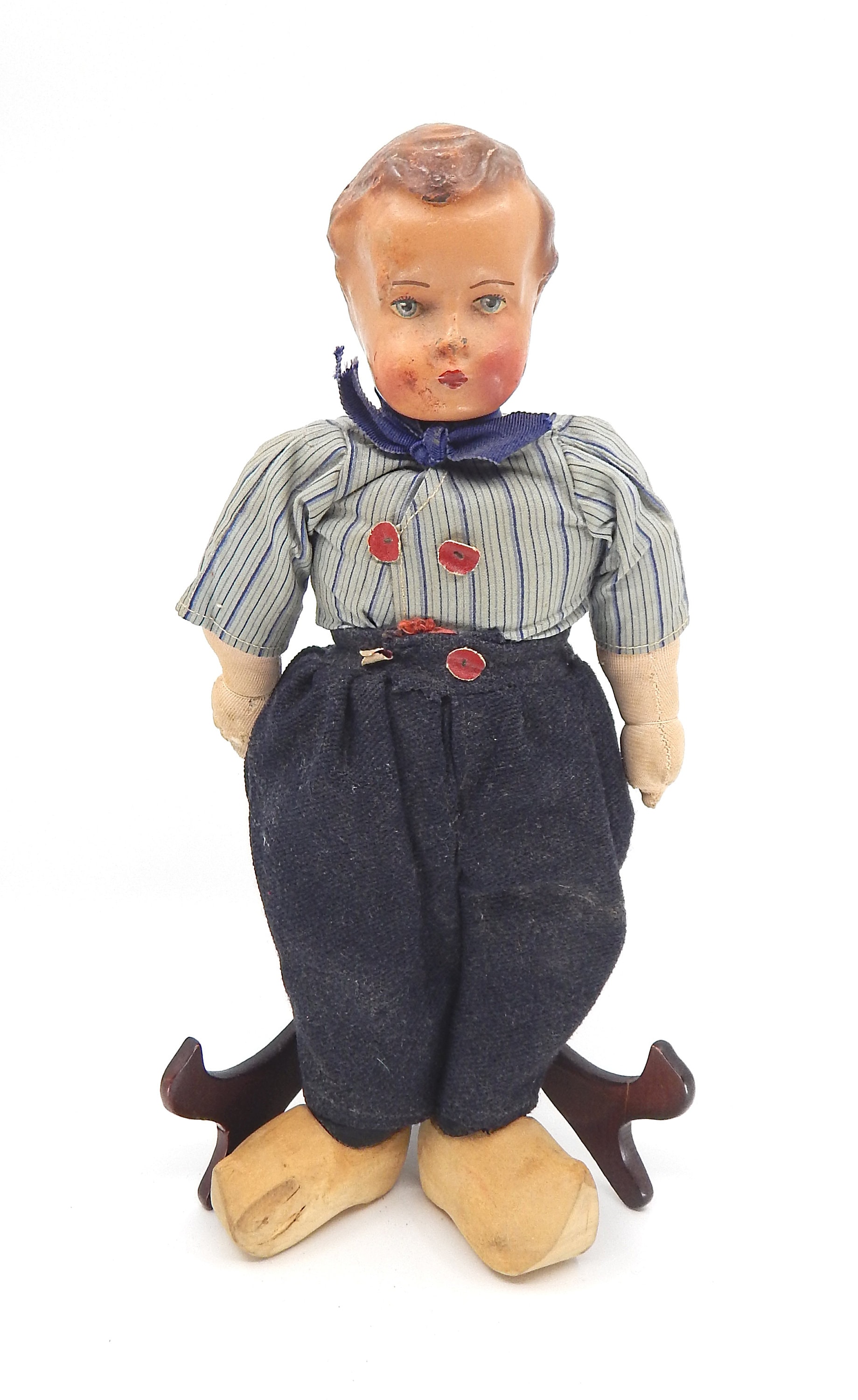 Vintage Dutch Boy Doll - Etsy