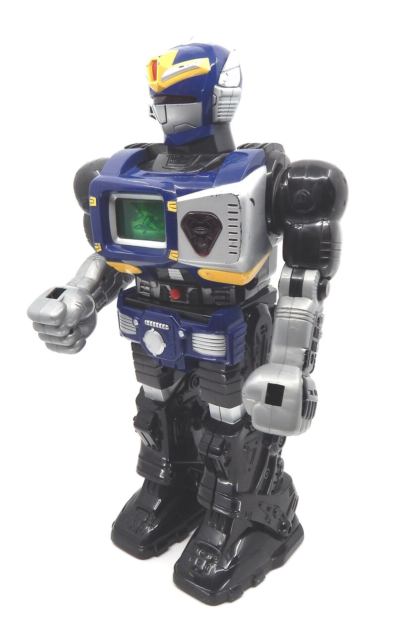 Vintage Happy Kid Toy Robot - Etsy