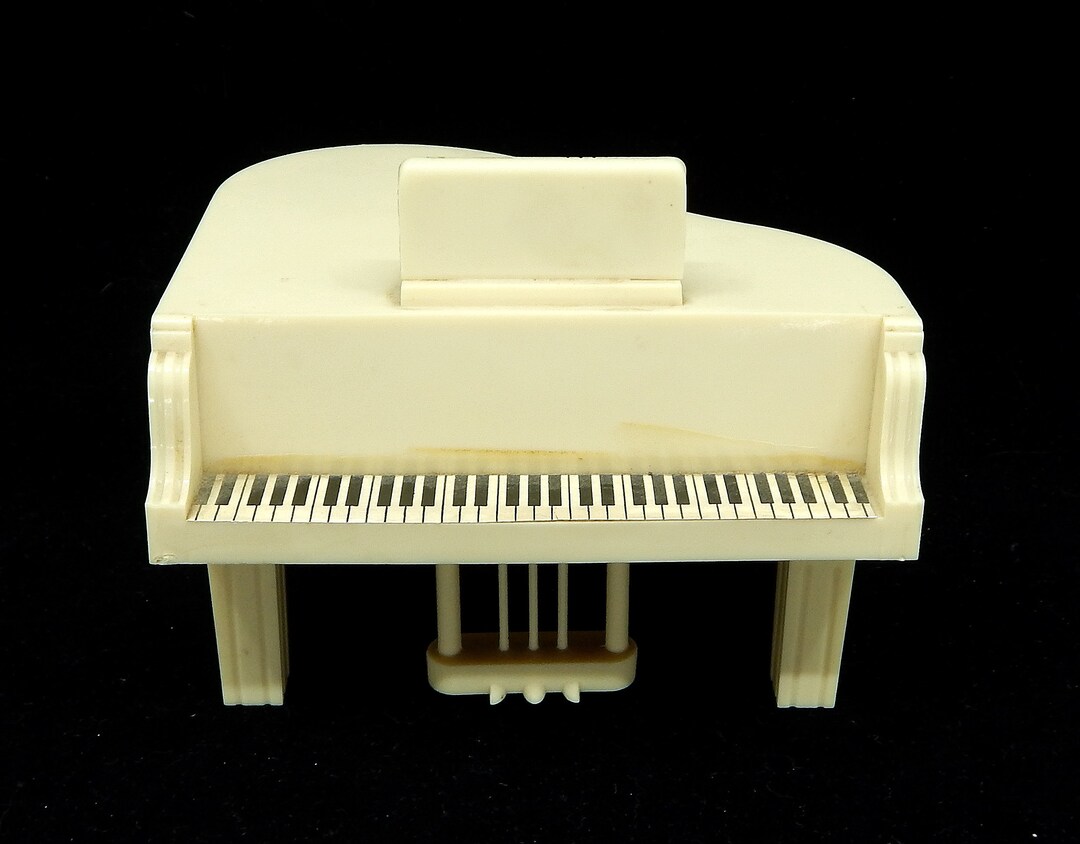 Vintage Plastic Miniature Grand Piano Bank - Etsy