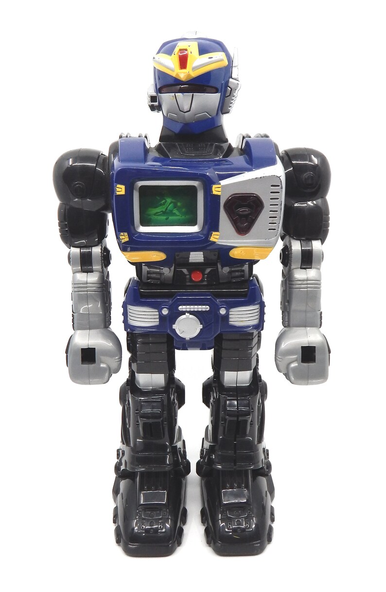 Vintage Happy Kid Toy Robot - Etsy