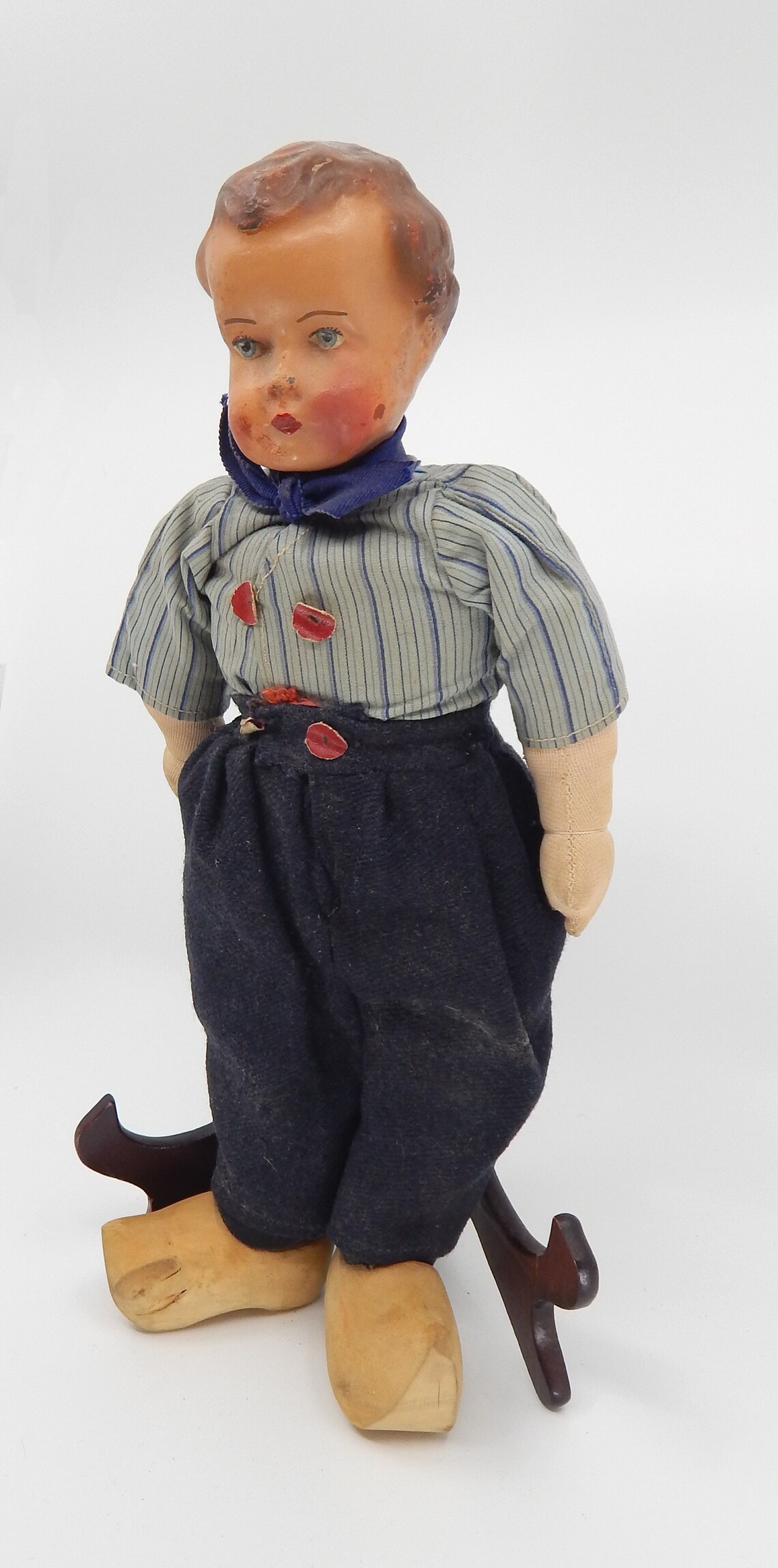 Vintage Dutch Boy Doll - Etsy