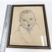 Vintage Framed Print of Gerber Baby Sketch - Etsy