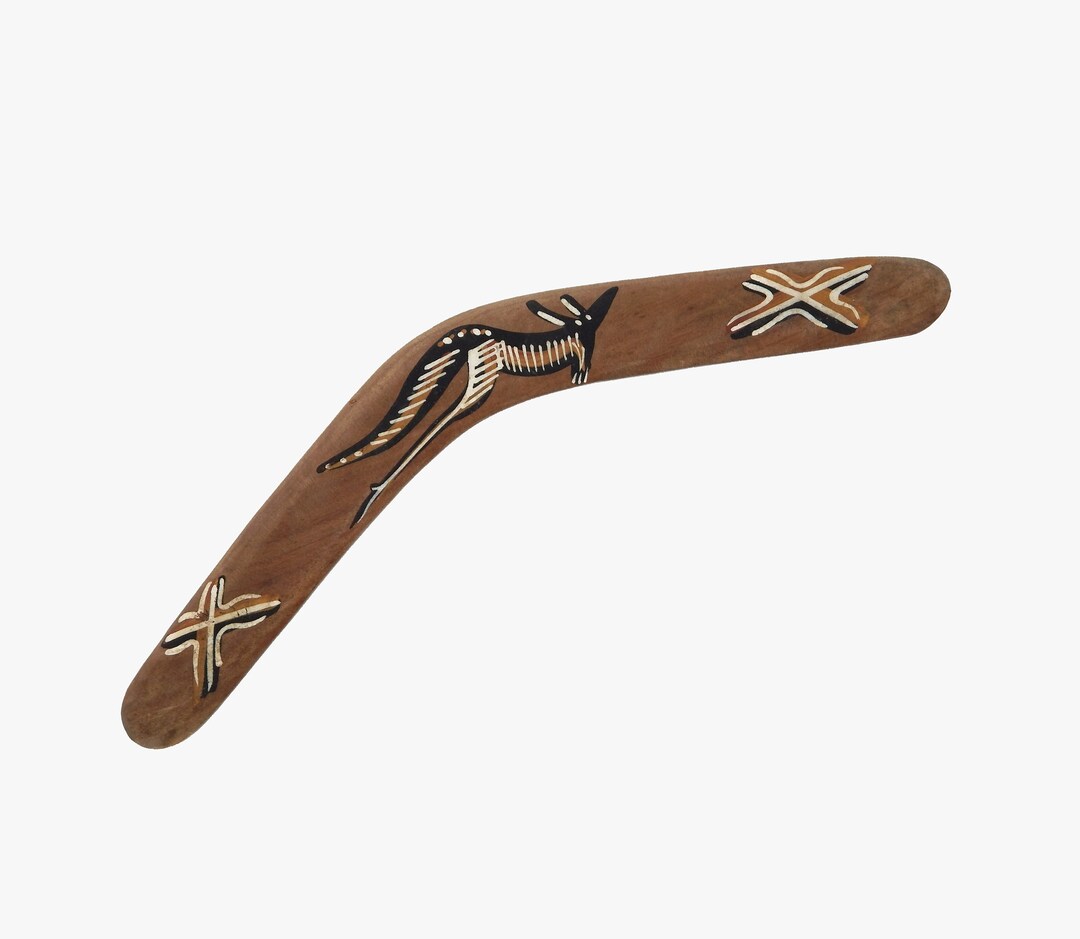 Traditional Wooden Australian Boomerang - Etsy