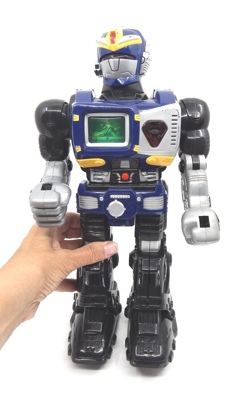 Vintage Happy Kid Toy Robot - Etsy