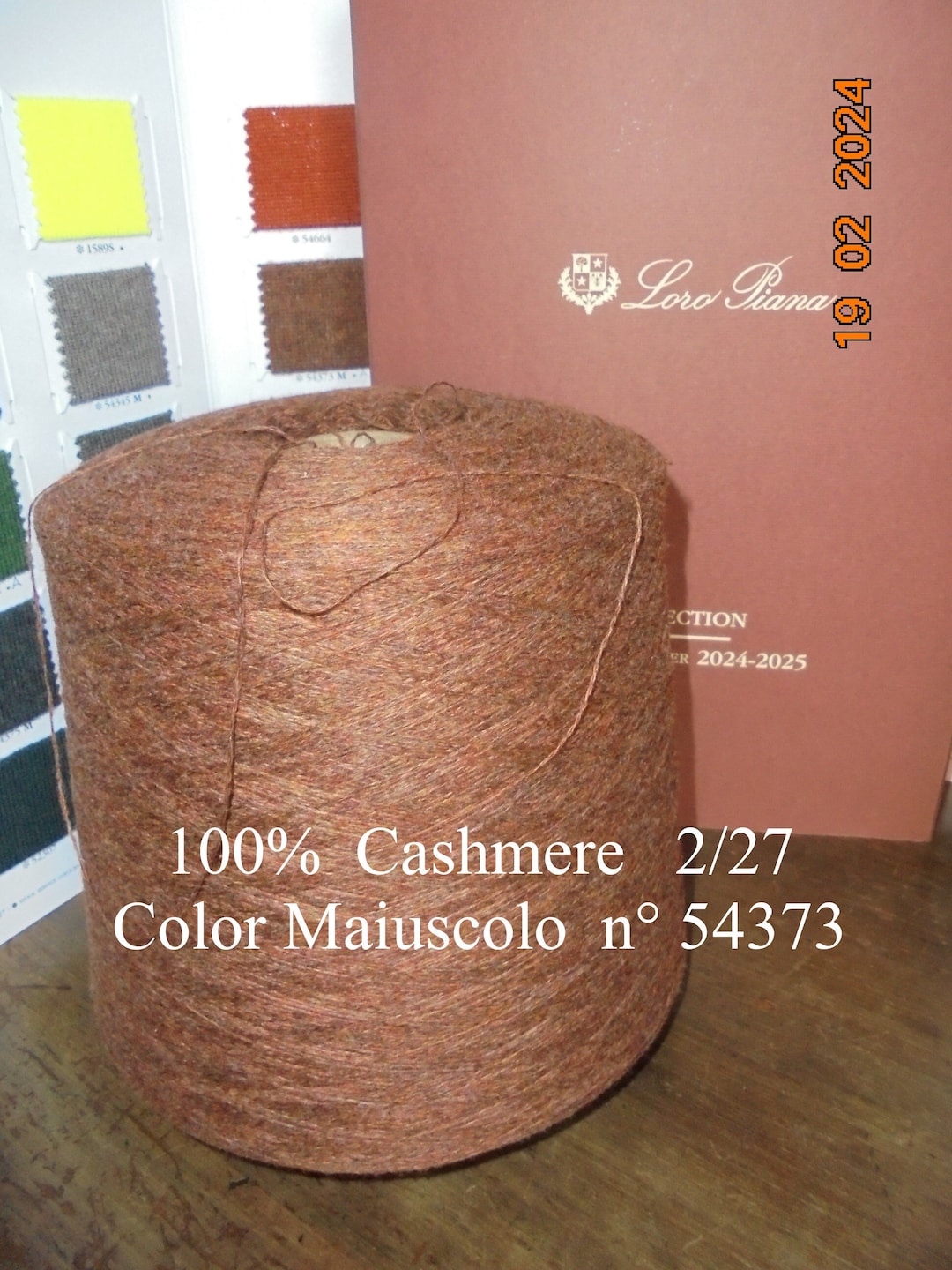 Loro Piana 100% Cashmere Yarn. Size 2/27 (1.350 Mt per 100grams). Color ...