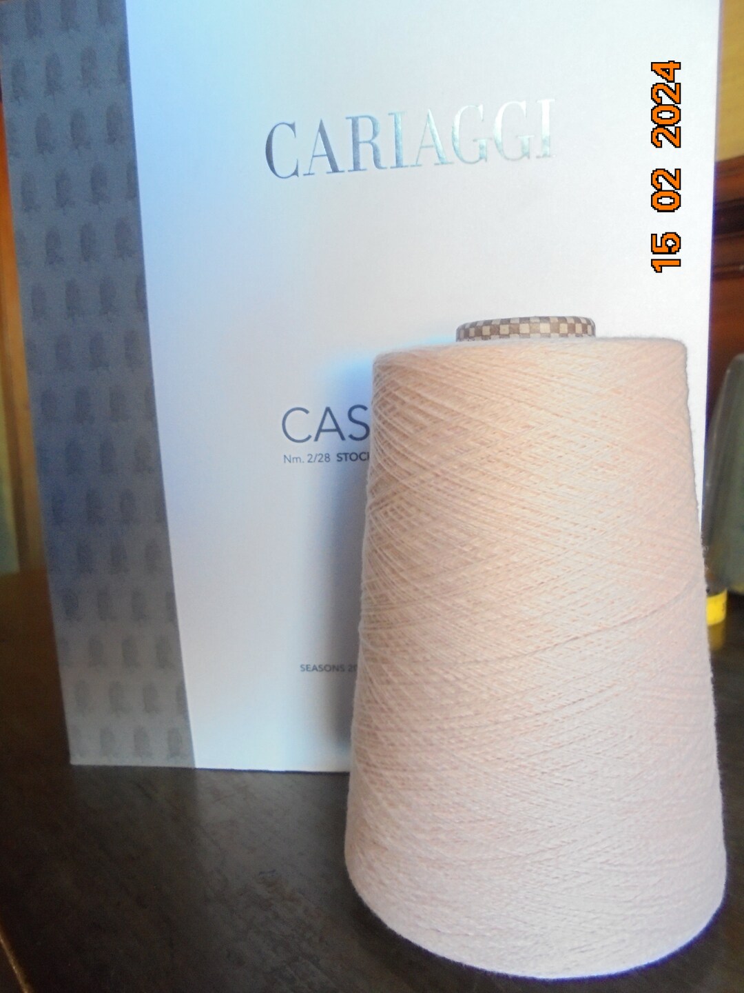 Cariaggi 100% Cashmere Yarn. Size 2/28. Color Cologne Number 22076 ...