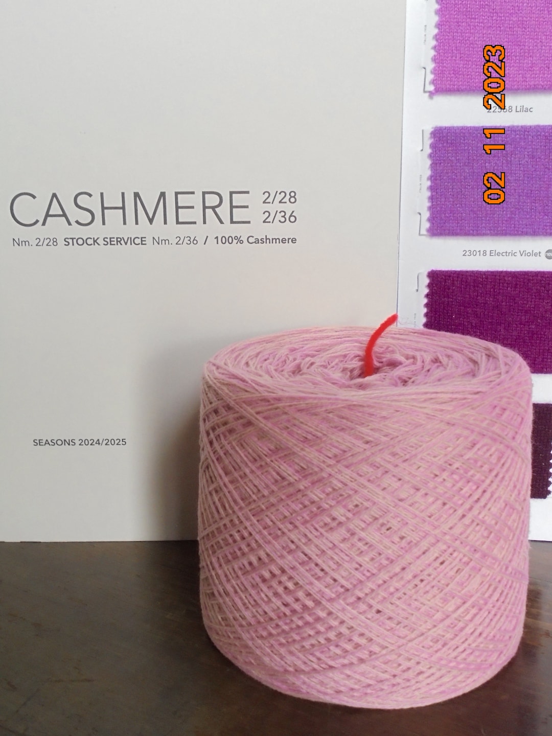Cariaggi MELANGE 100% Cashmere Joint Yarn. One Cake Gr 166. Raw ...