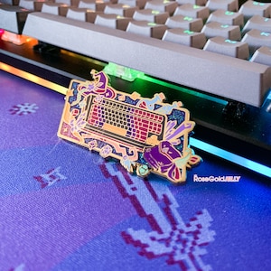 Keyboard Enamel Pins (2 X 1 Inches) - Etsy