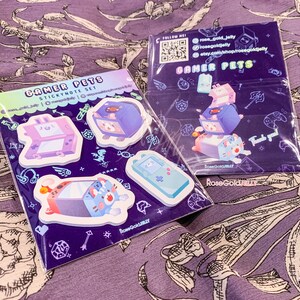 Food and Gaming Themed Stickynote Sets - Etsy