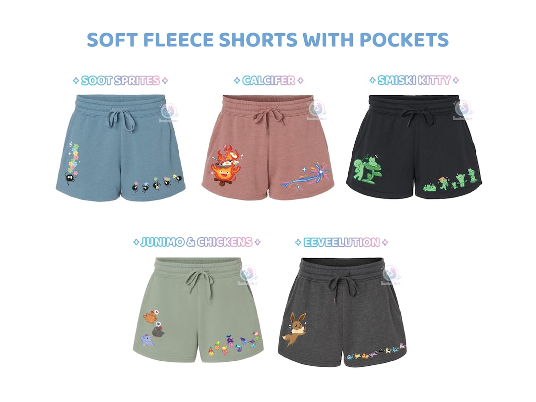 Soot Sprites, Calcifer, Smiski Kitty, Junimo & Chickens, Eeveelution ...
