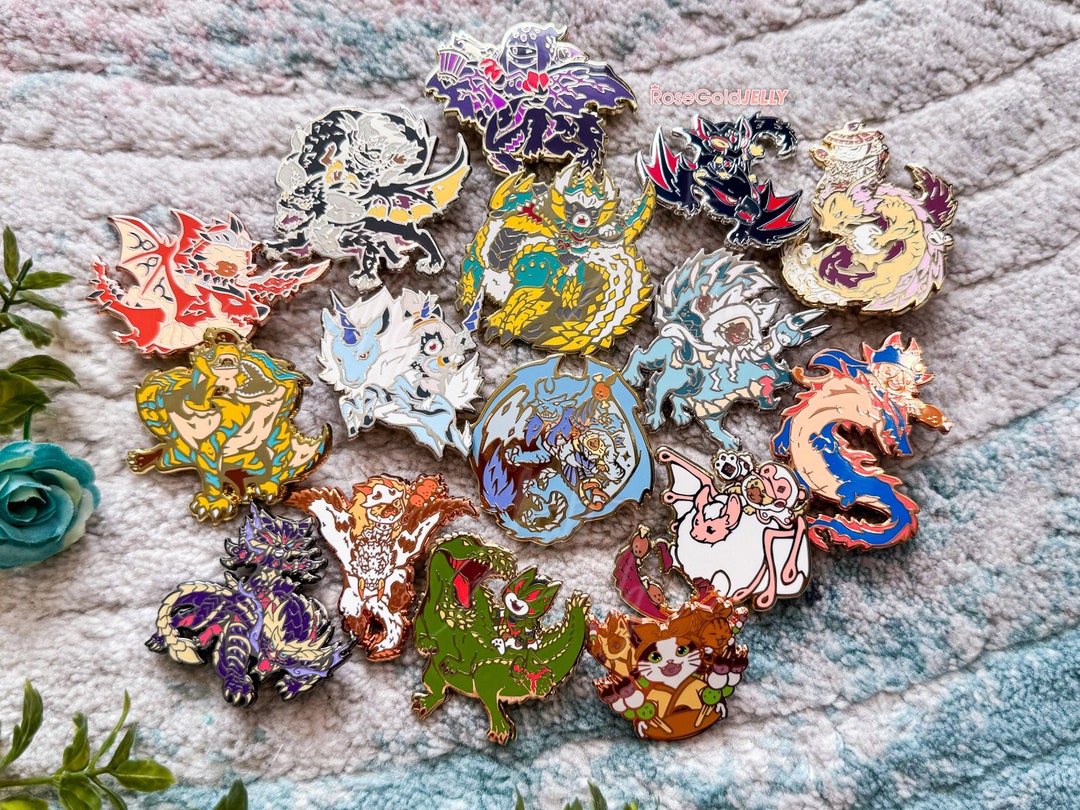 Mon Hun Enamel Pins [2 X 1.5 Inch] - Etsy