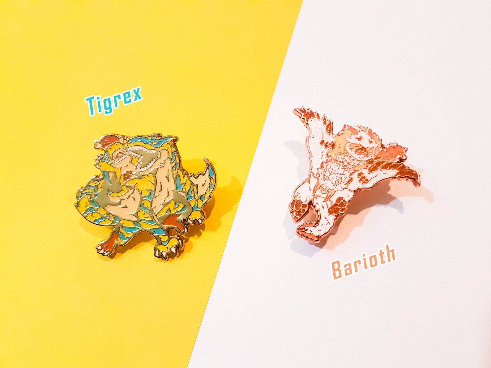 Monster Hunter Enamel Pins 2 X 1.5 Inch - Etsy Canada