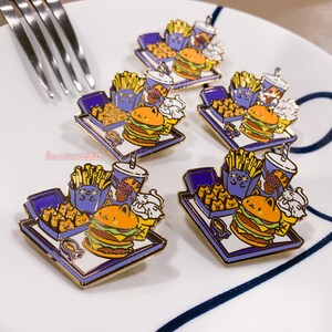 Mckitty Meal Enamel Pin (1.85 Inches) - Etsy