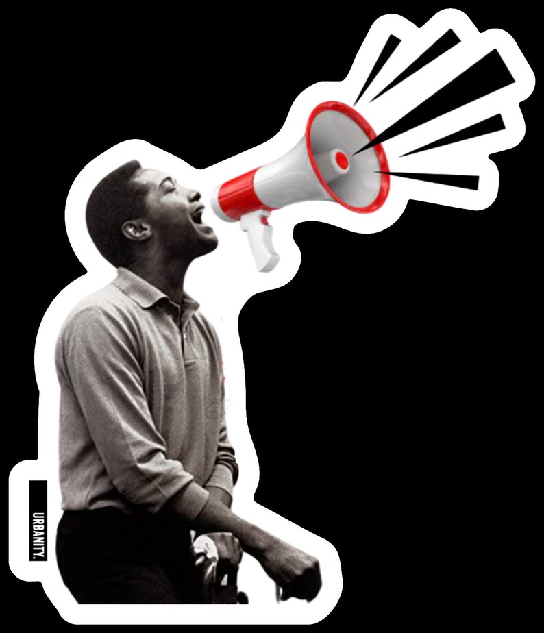 DIECUT STICKER Sam Cooke 'CHANGE' Vinyl Protest Slap Sticker Decal - Etsy