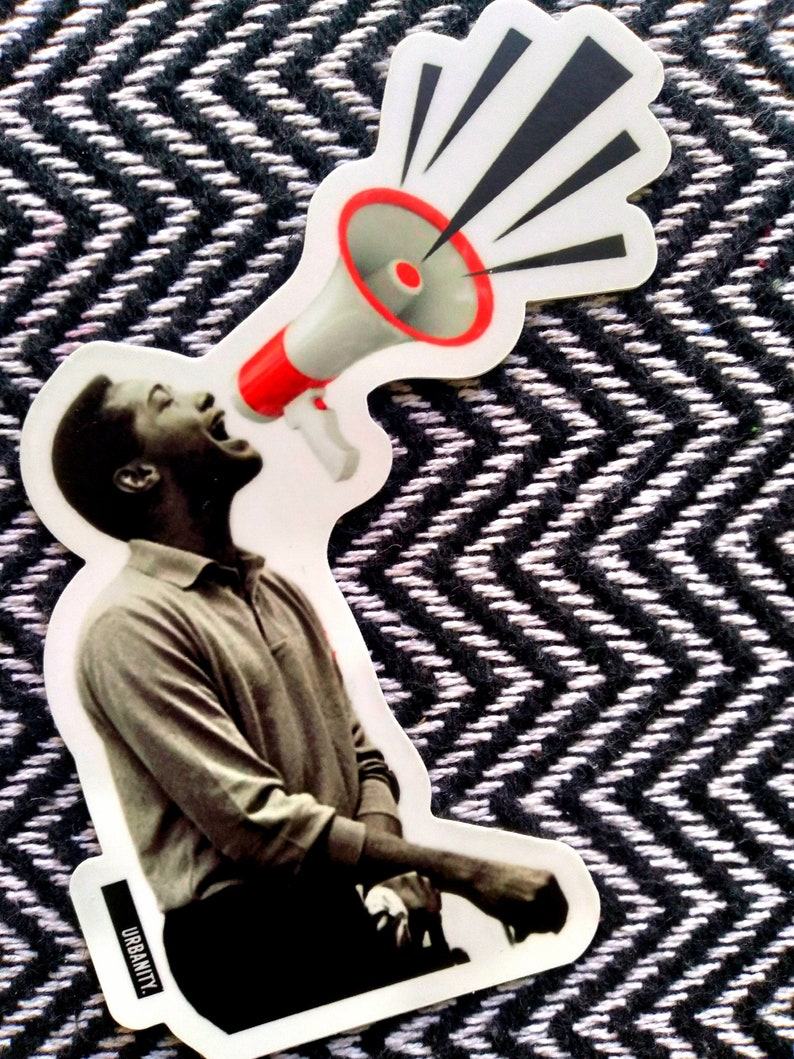 DIECUT STICKER Sam Cooke 'CHANGE' Vinyl Protest Slap Sticker Decal - Etsy
