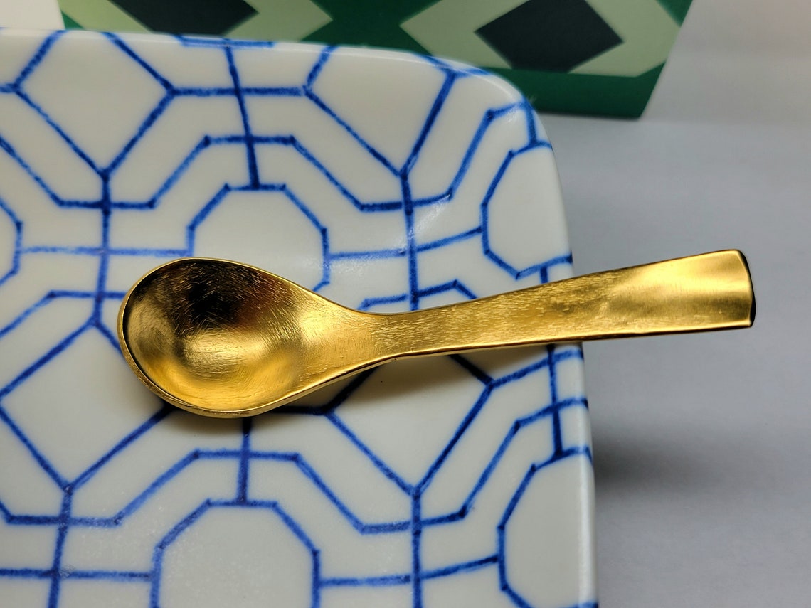 Gold Spoon - 22k Gold Spoon - 23k Gold Spoon - 24k Gold Spoon - Gold ...
