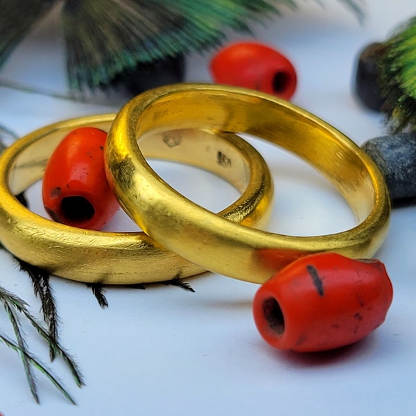 24k Gold Ring - Etsy