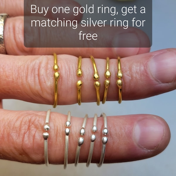 Solid Gold Ring - Etsy