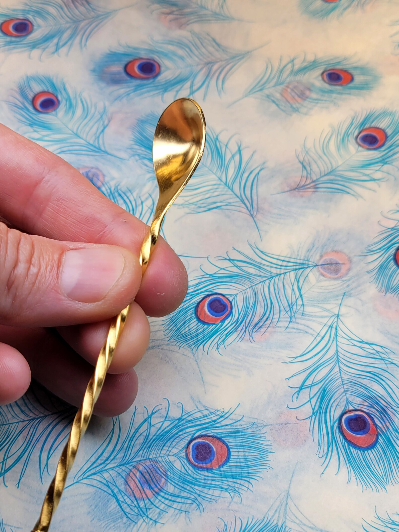 Gold Spoon - 22k Gold Spoon - 23k Gold Spoon - 24k Gold Spoon - Gold ...