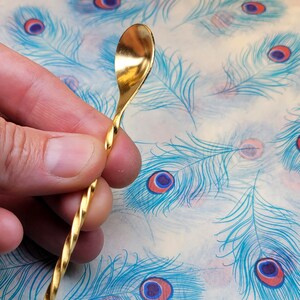 Gold Spoon - 22k Gold Spoon - 23k Gold Spoon - 24k Gold Spoon - Gold ...