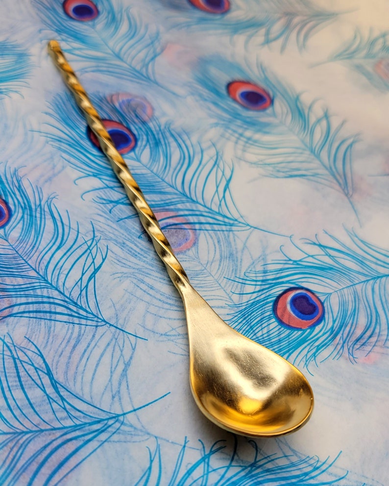 Gold Spoon - 22k Gold Spoon - 23k Gold Spoon - 24k Gold Spoon - Gold ...