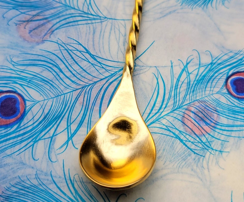 Gold Spoon - 22k Gold Spoon - 23k Gold Spoon - 24k Gold Spoon - Gold ...