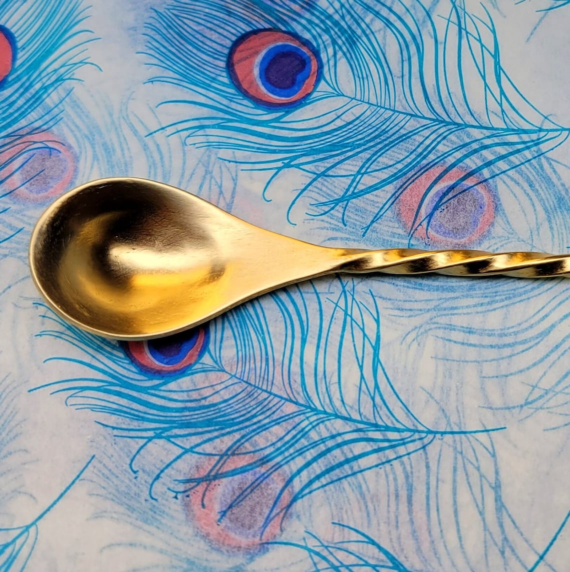 Gold Spoon - 22k Gold Spoon - 23k Gold Spoon - 24k Gold Spoon - Gold ...