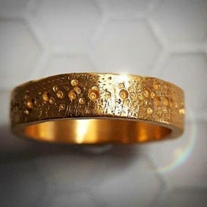 24k Gold Band 24k Gold Wedding Band Recycled Gold Ring | Etsy