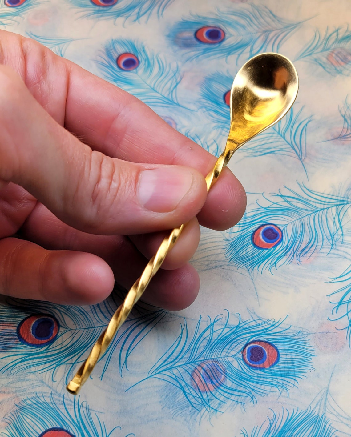 Gold Spoon - 22k Gold Spoon - 23k Gold Spoon - 24k Gold Spoon - Gold ...