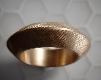 Chunky Wedding Ring - Etsy