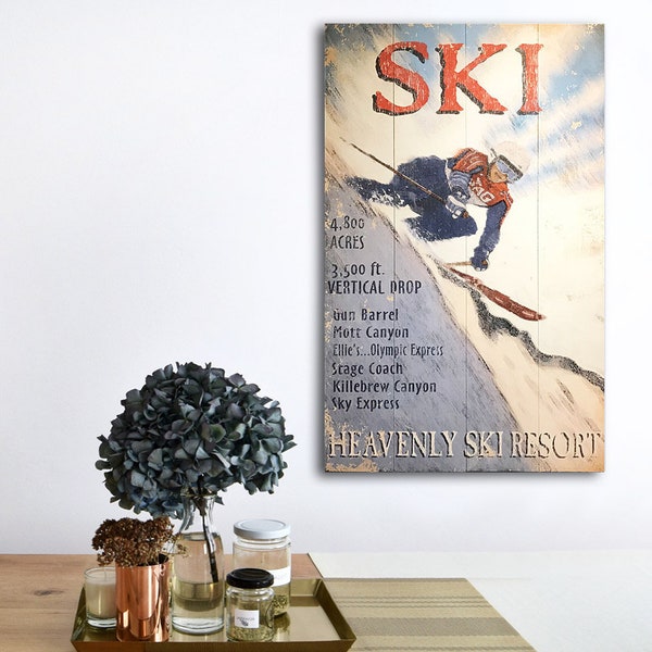 Wood Resort Sign - Etsy