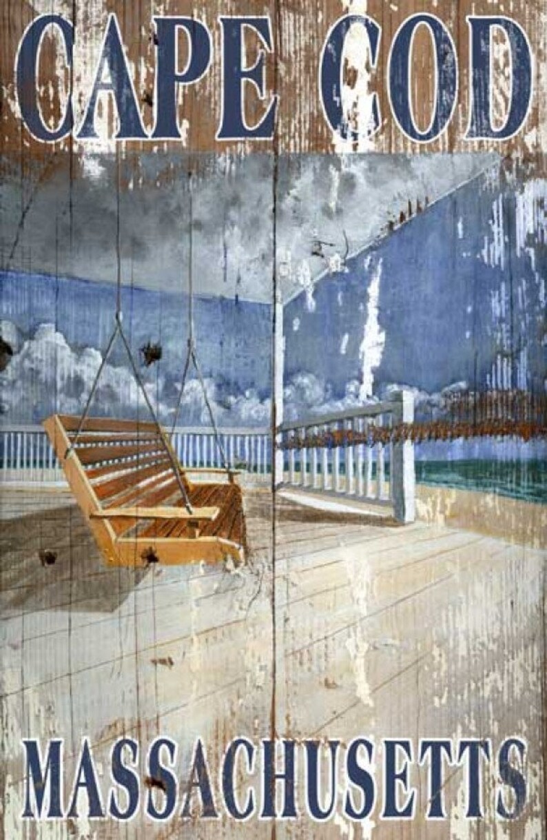 Cape Cod Gift Personalized Beach House Sign Nautical Decor - Etsy